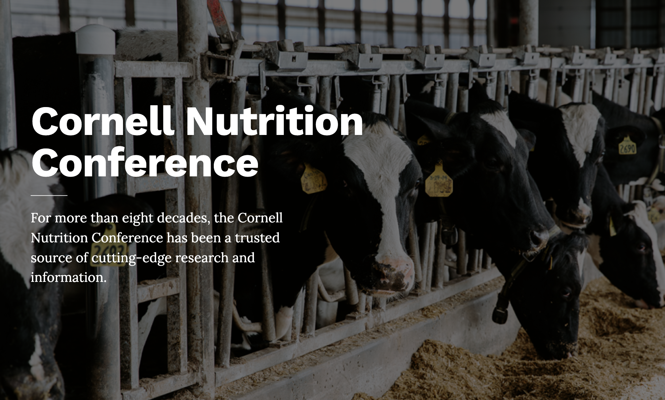 Cornell Nutrition Conference — RP Nutrients
