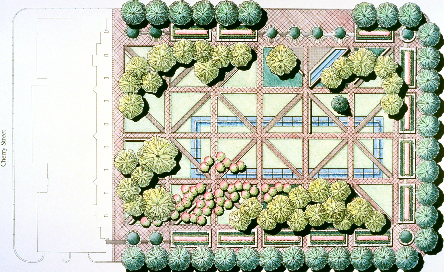 Rectangular Park Plan