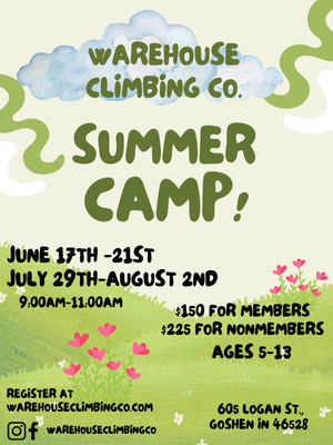 Warehouse Summer Camp, Day 3 — Warehouse Climbing Co.