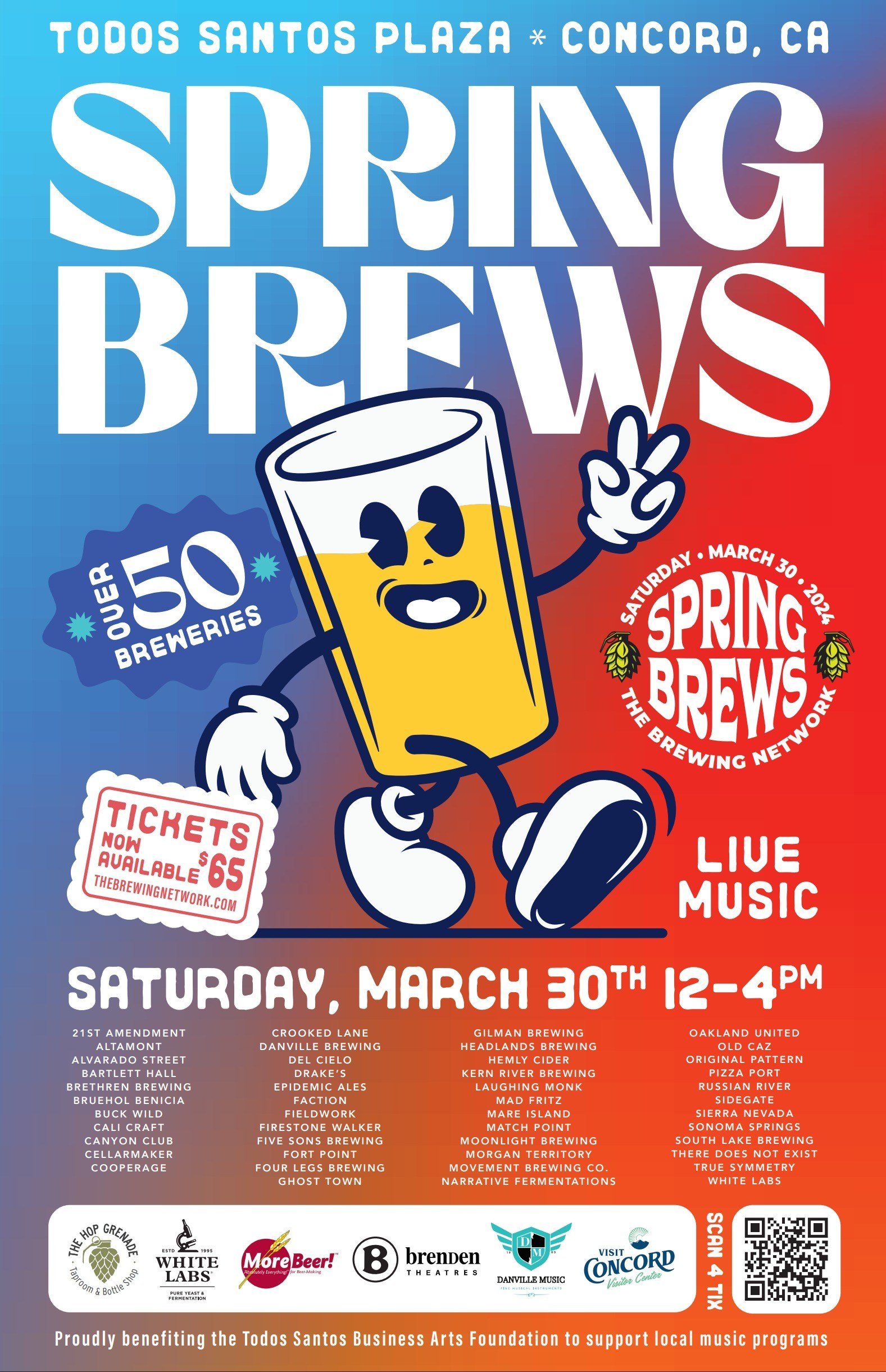 13th Annual Spring Brews Festival @ Concord, CA — Match Point Brewing