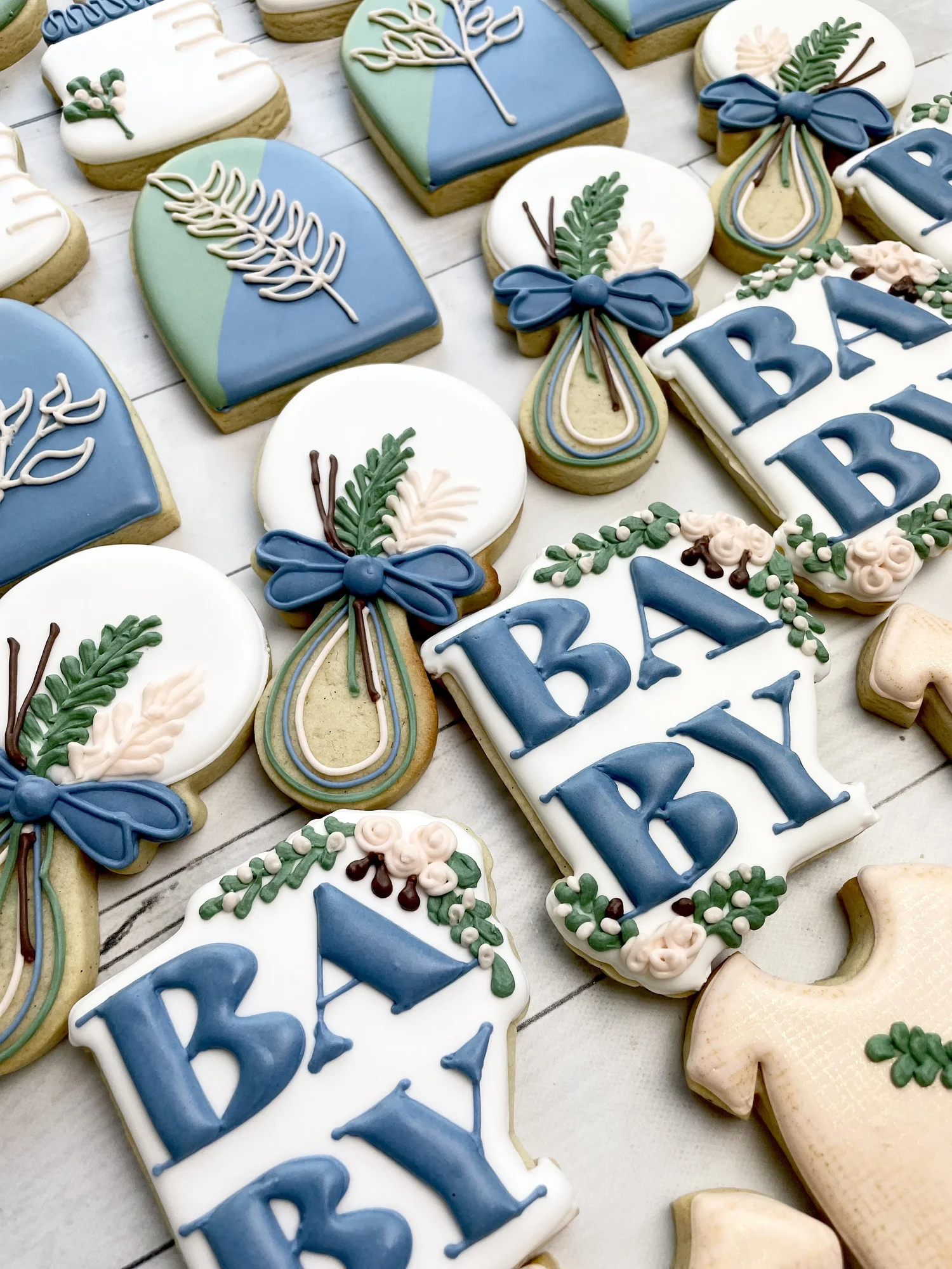 Baby Shower Cookies Boy