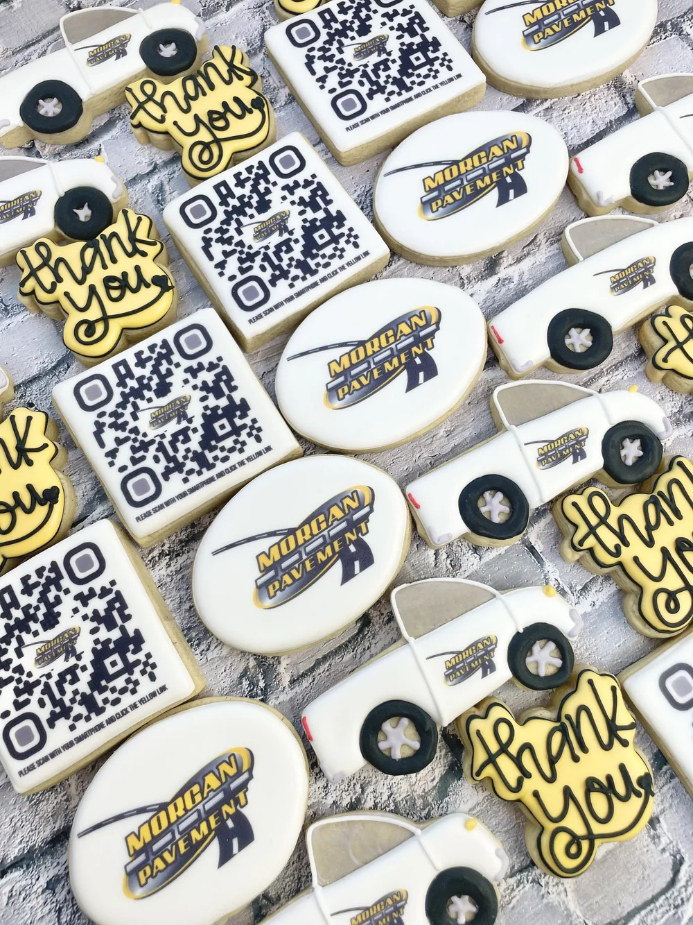 CUSTOM LOGO COOKIES; QR & PICTURE COOKIE EXPERTS-Cookie Mill