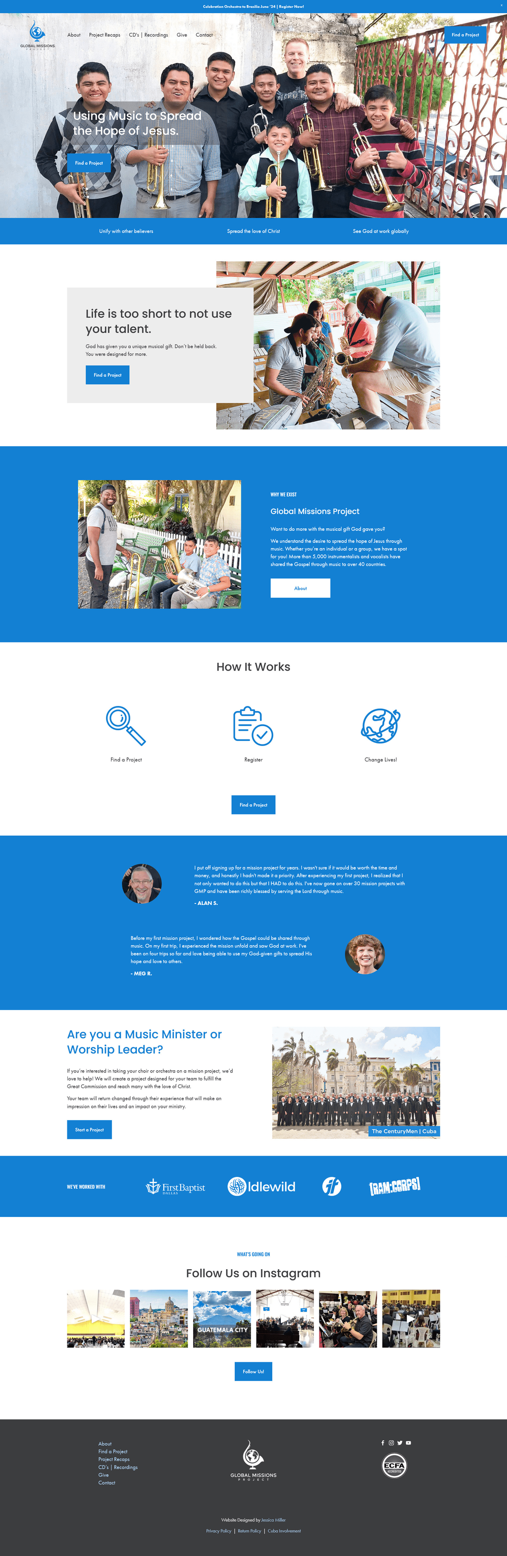 Fresh and Vibrant Squarespace Website for a Non-Profit Organization ...