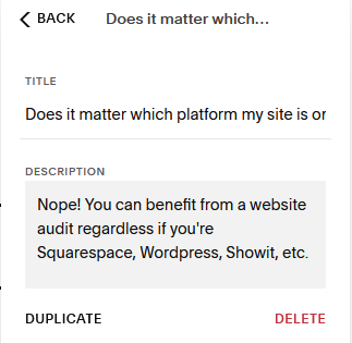 3 Ways to Design a Squarespace Accordion Block — Jessica Miller