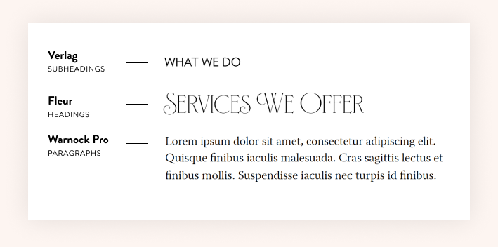 Unique Font Pairings to Make Your Website Stand Out — Jessica Miller