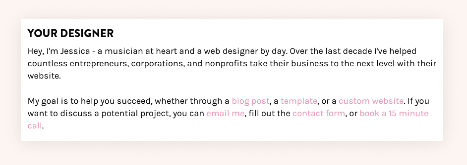 3 Elements Every Blog Post Should Include (Part 3) — Jessica Miller