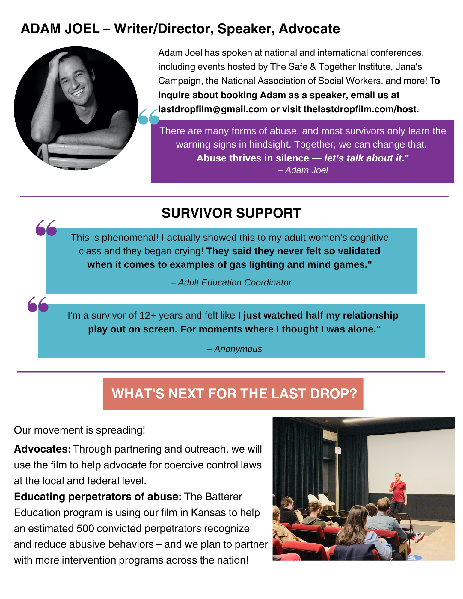 Impact — The Last Drop