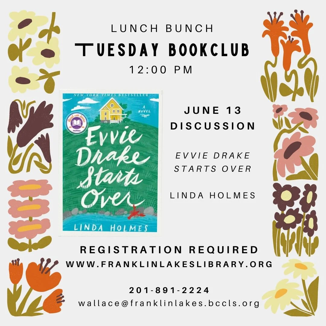 Franklin Lakes Public Library Event Calendar — Franklin Lakes Public Library