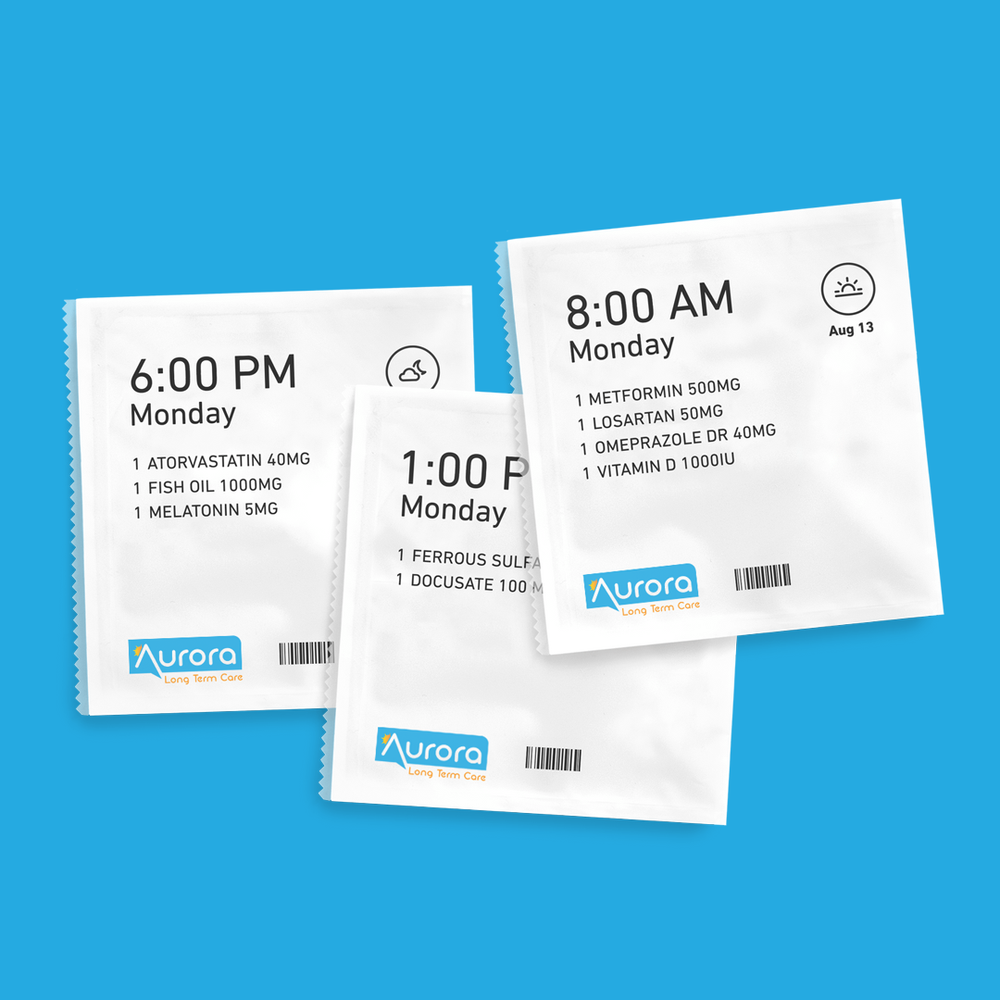 ADHERENCE PACKAGING — Aurora Long Term Care | Serving the Long Term ...