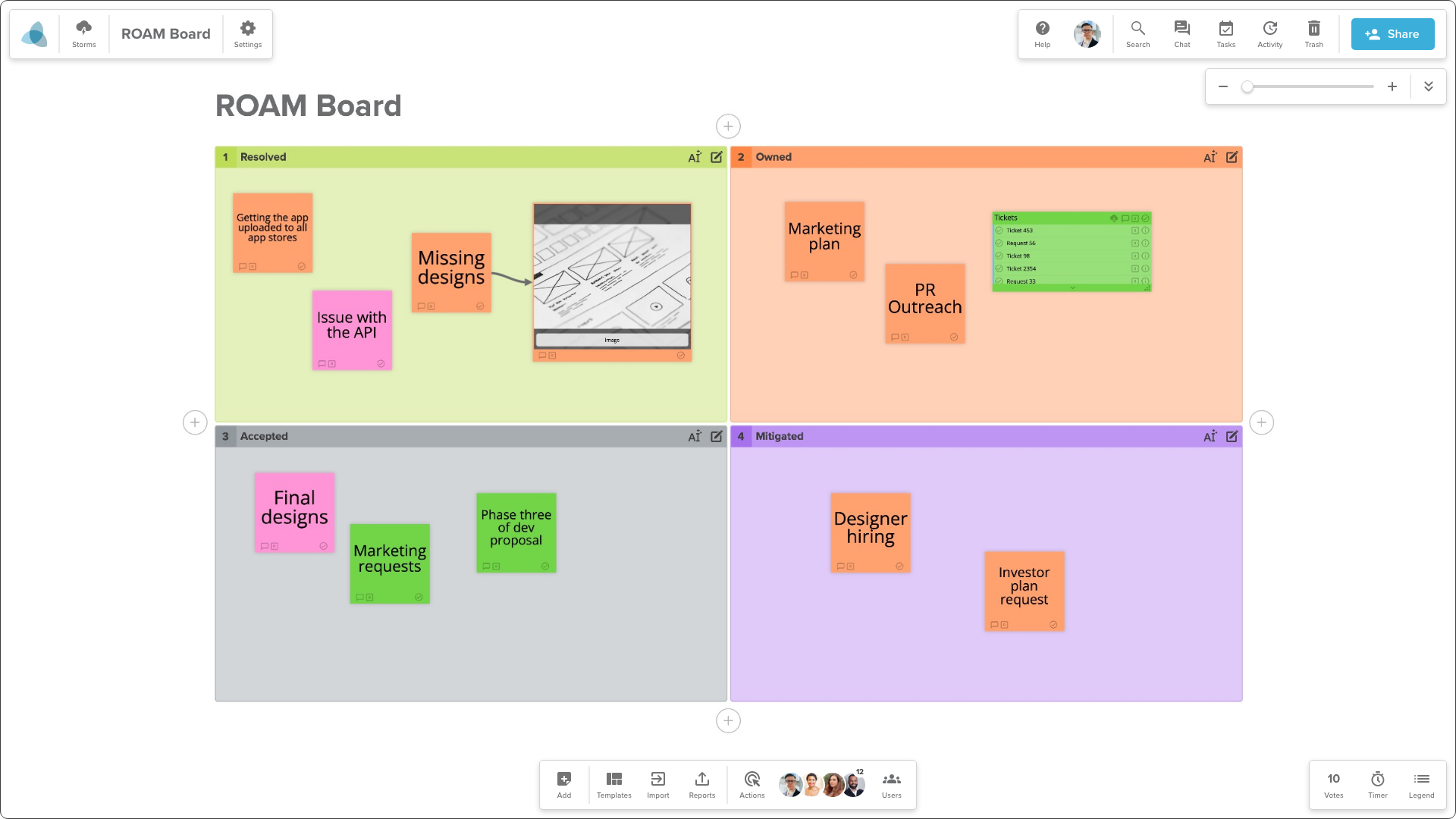 ROAM Board | Template — Stormboard