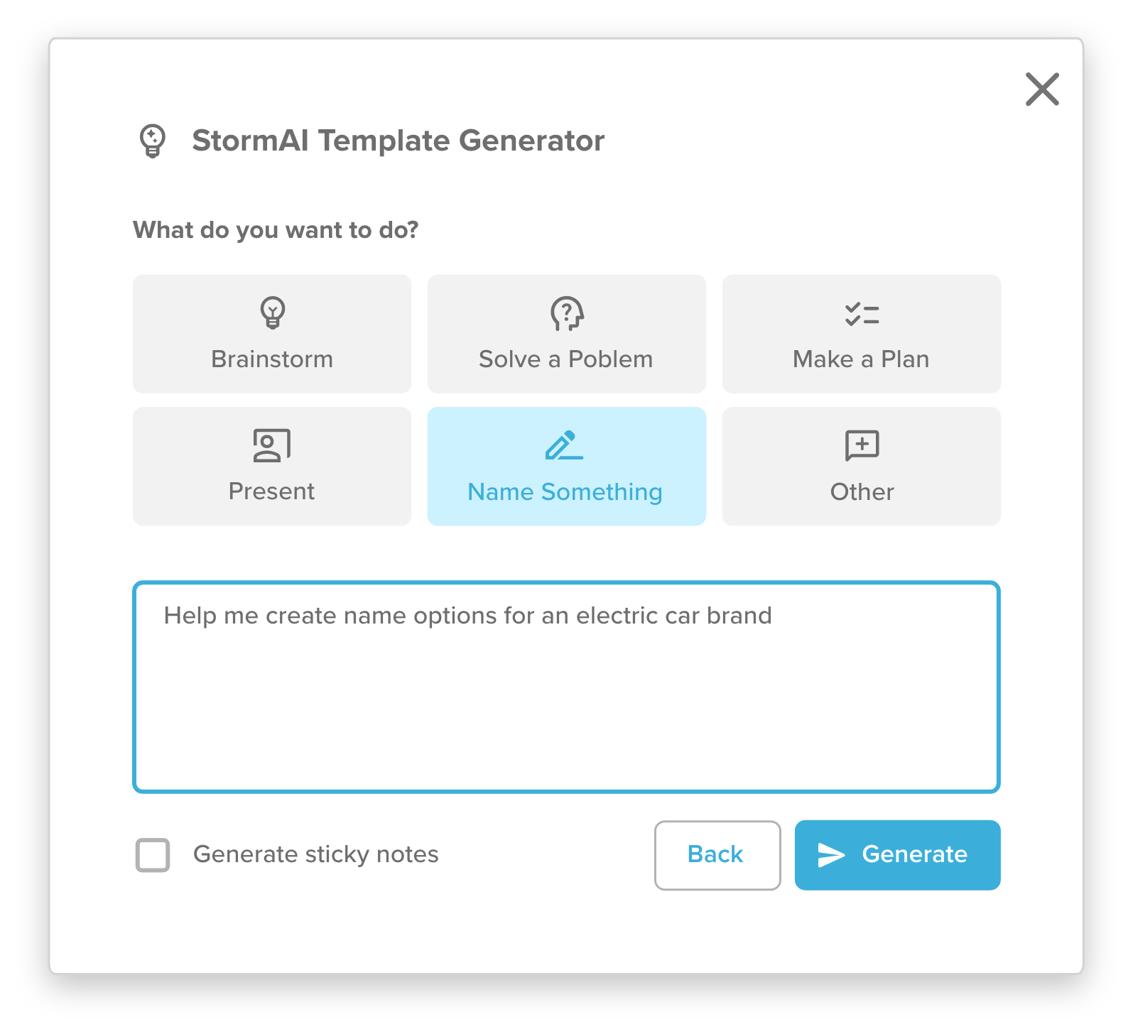 StormAI — Stormboard