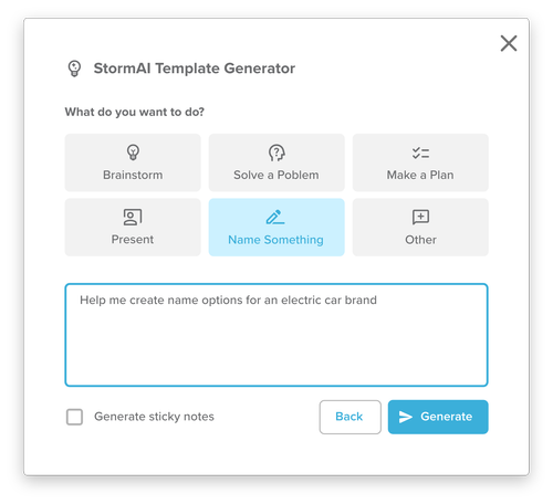 StormAI — Stormboard