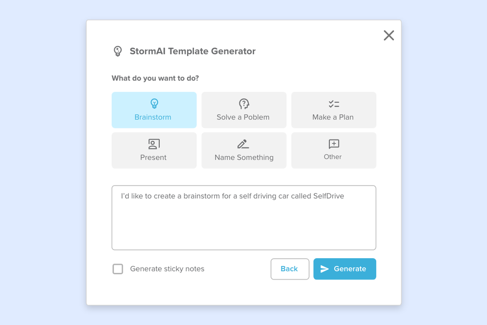 StormAI — Stormboard