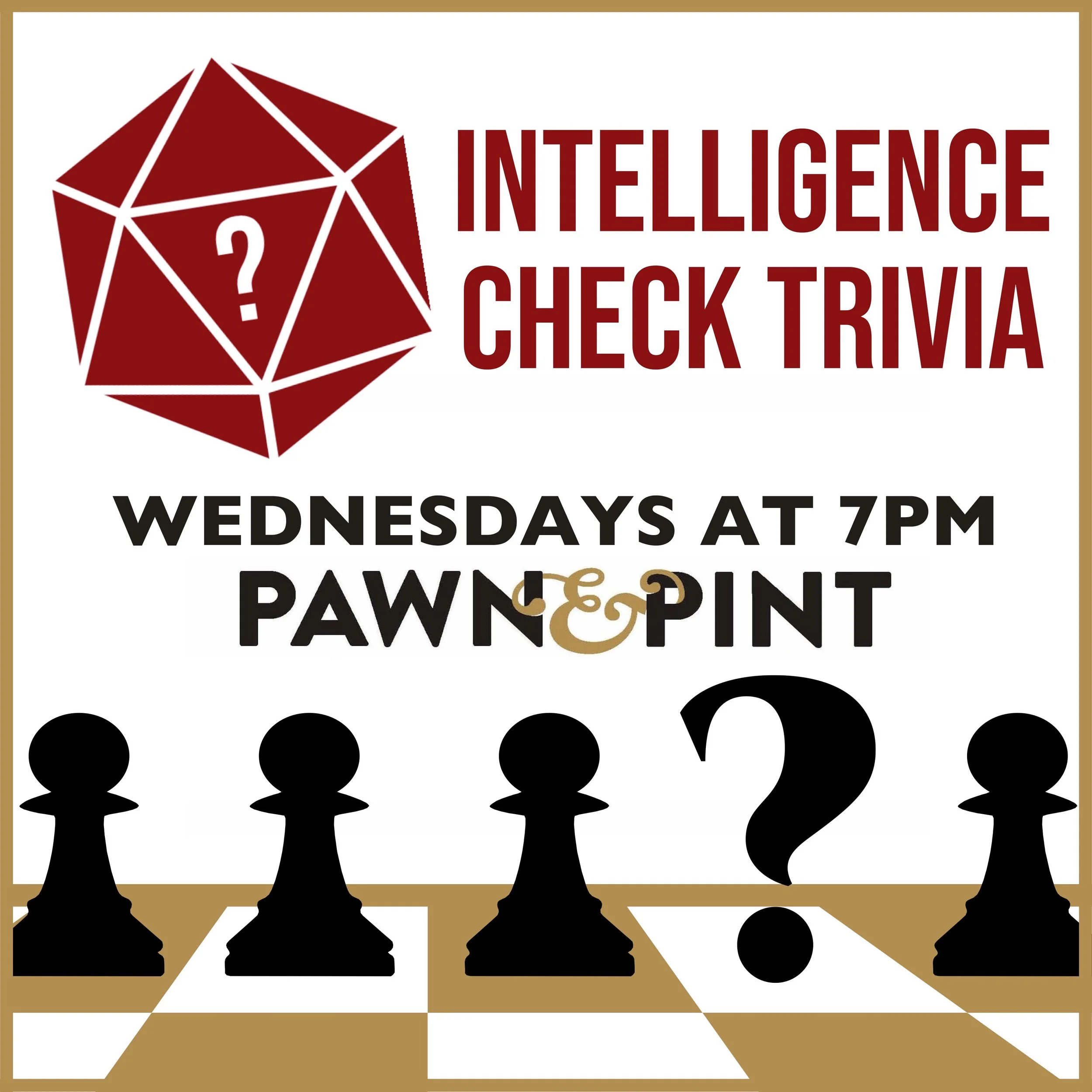 Intelligence Check Trivia - Where You Can Play