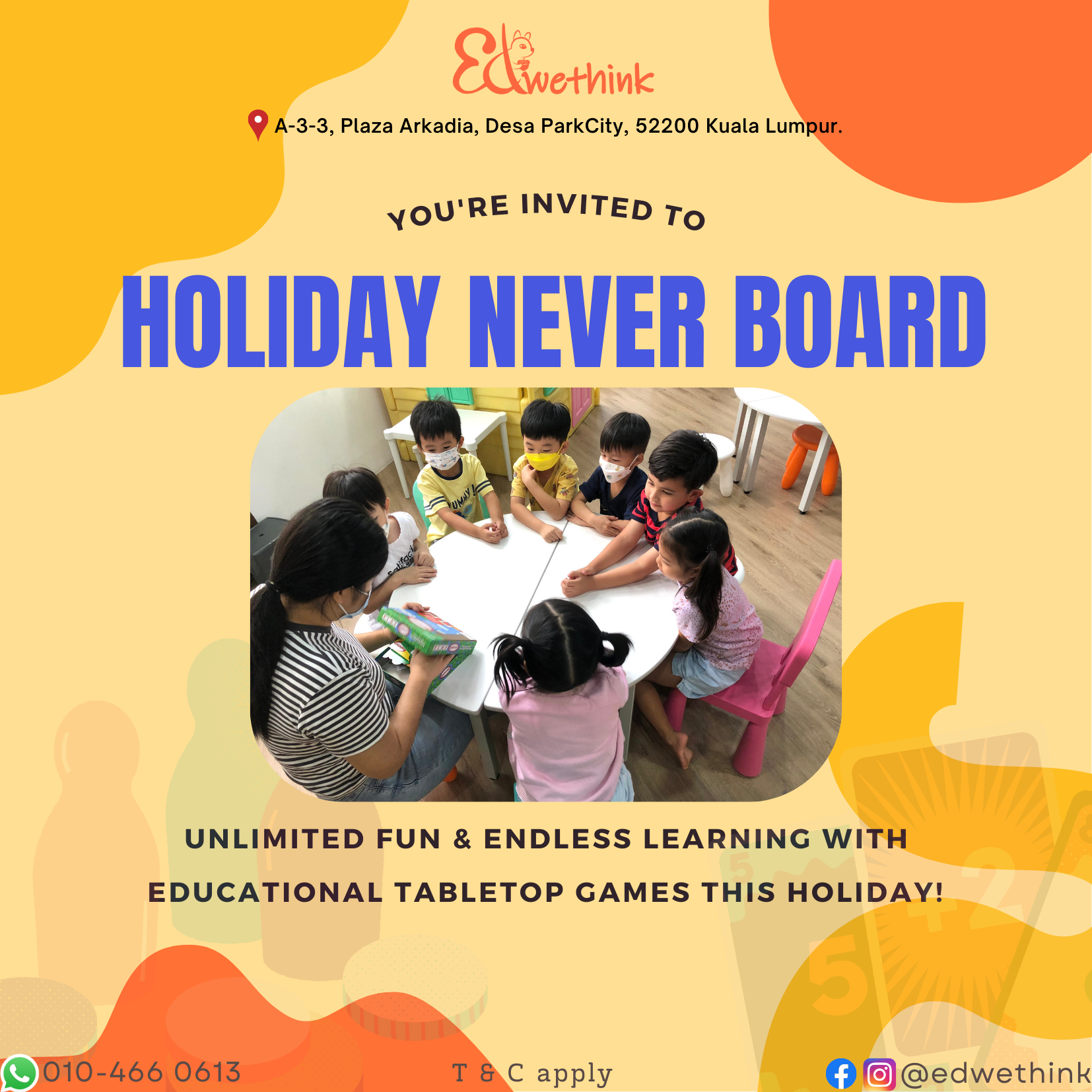 Holiday Programme — Edwethink Children Enrichment