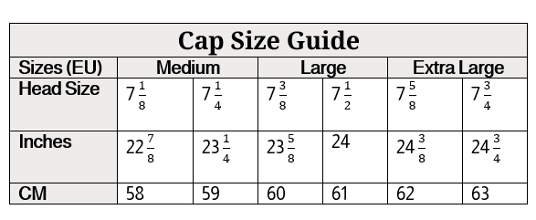 Cap Size Guide | Find Your Perfect Fit — McNutt of Donegal