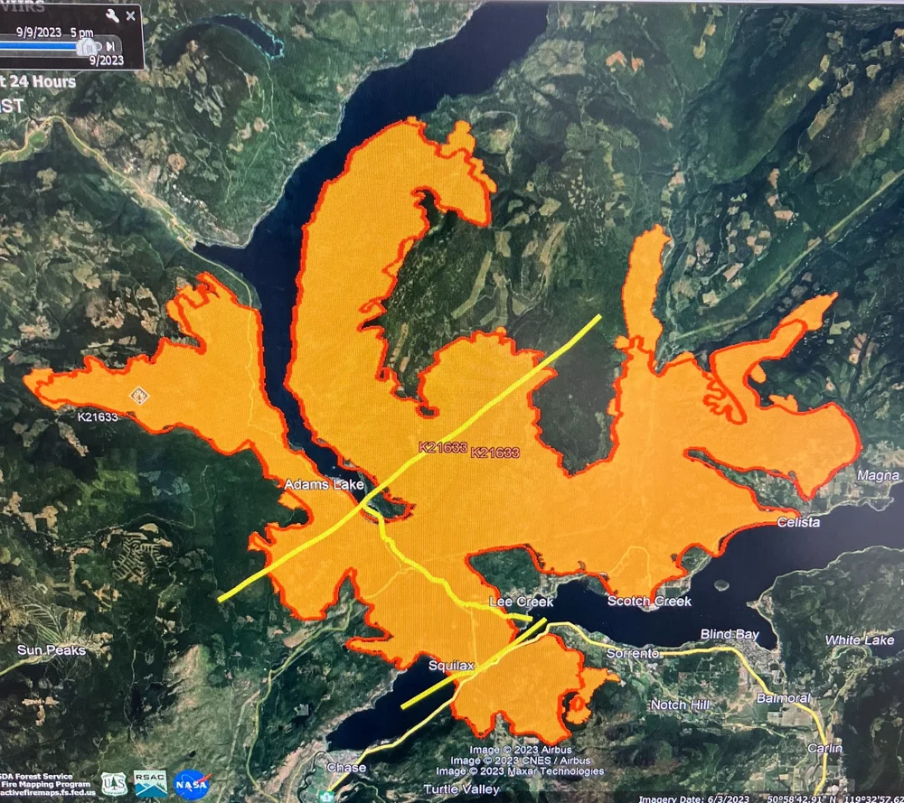 The Fire Dragon — North Shuswap Kicker