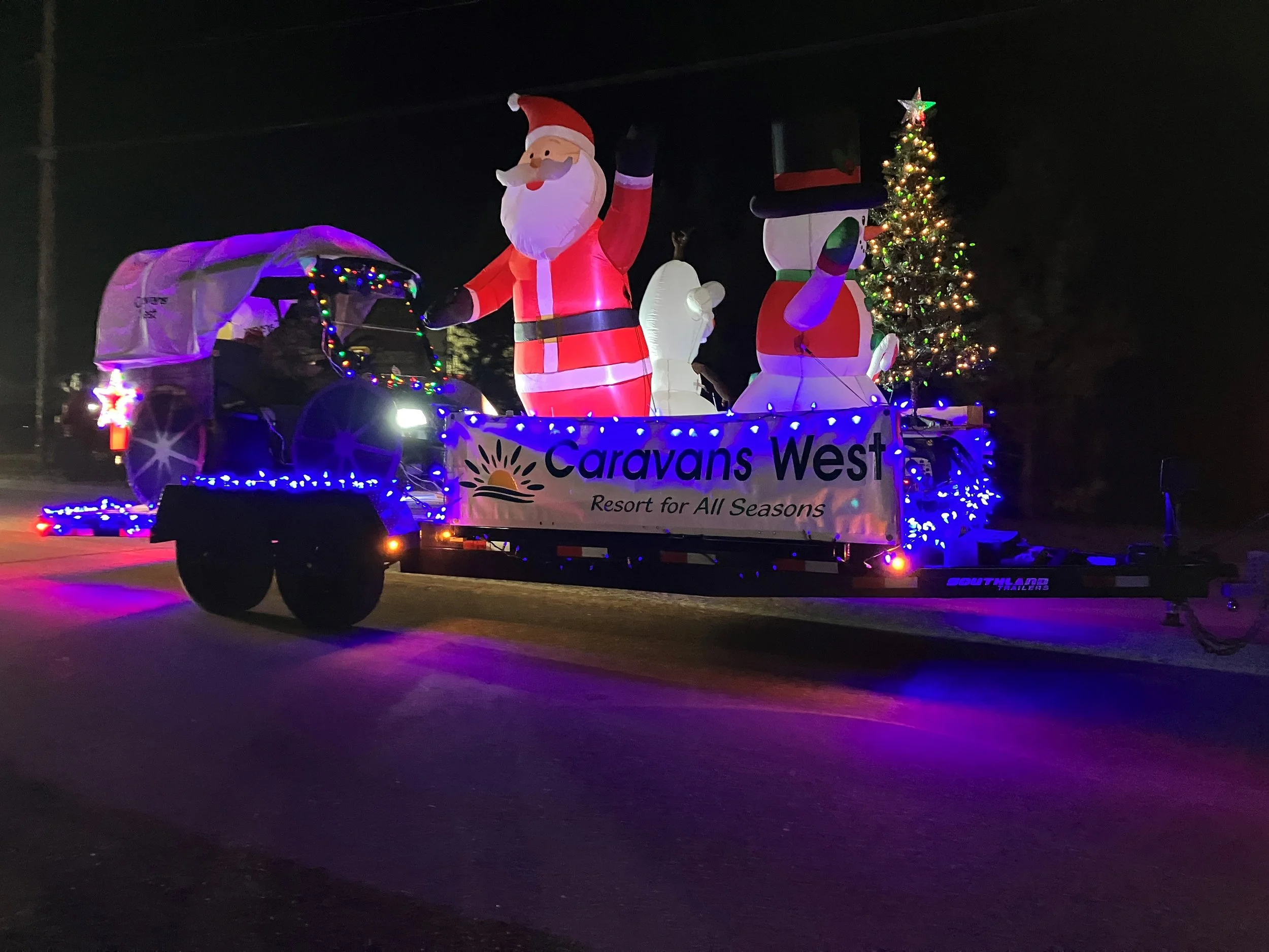 North Shuswap Santa Parade — North Shuswap Kicker
