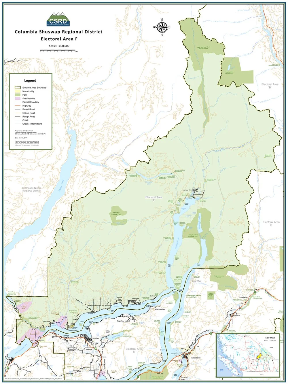 CSRD Launches Area F Issues Identification Study — North Shuswap Kicker