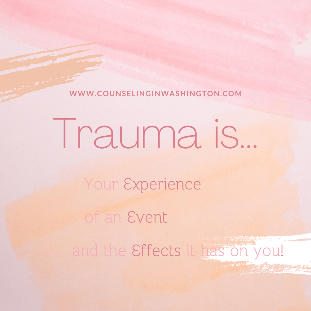 How do you know if you have experienced trauma? — Trauma & Relationship ...