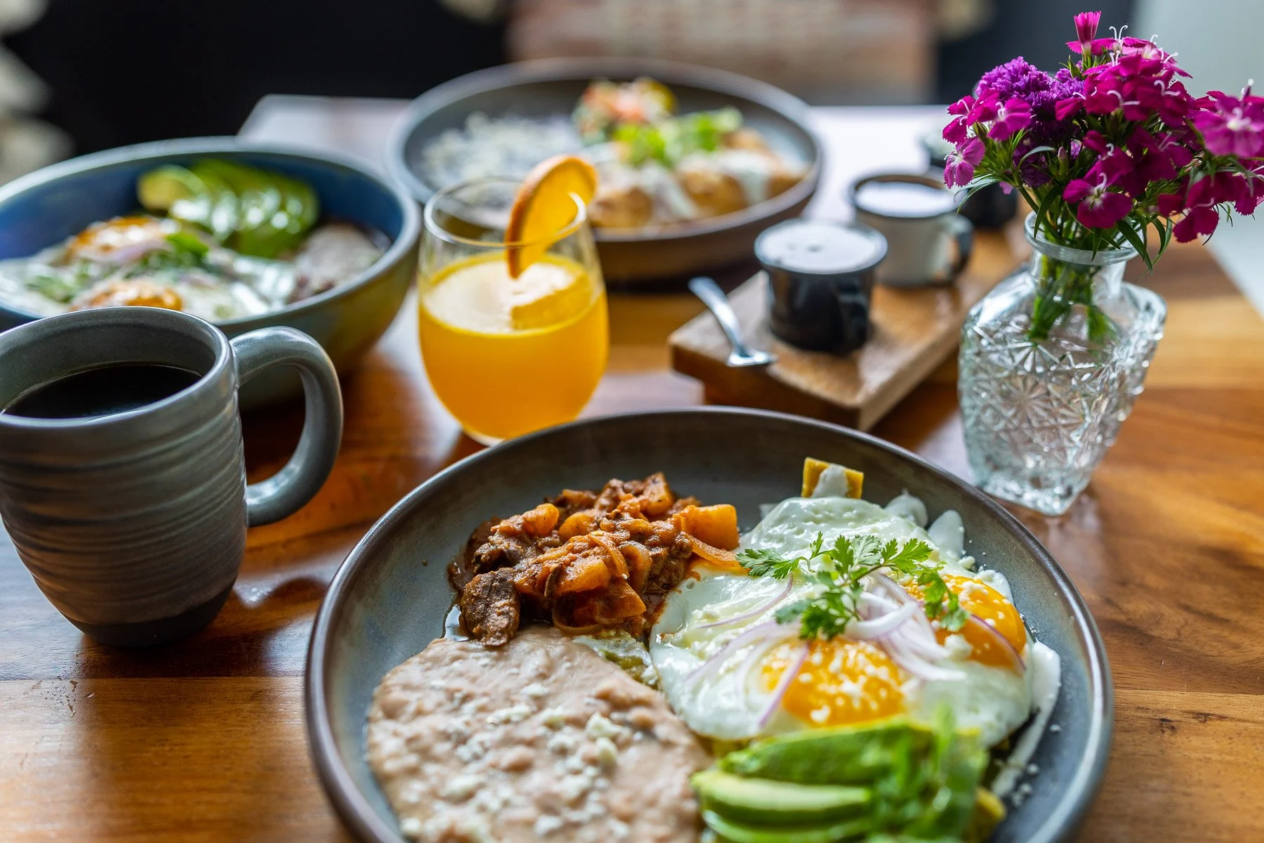 Mexican Breakfast Menu