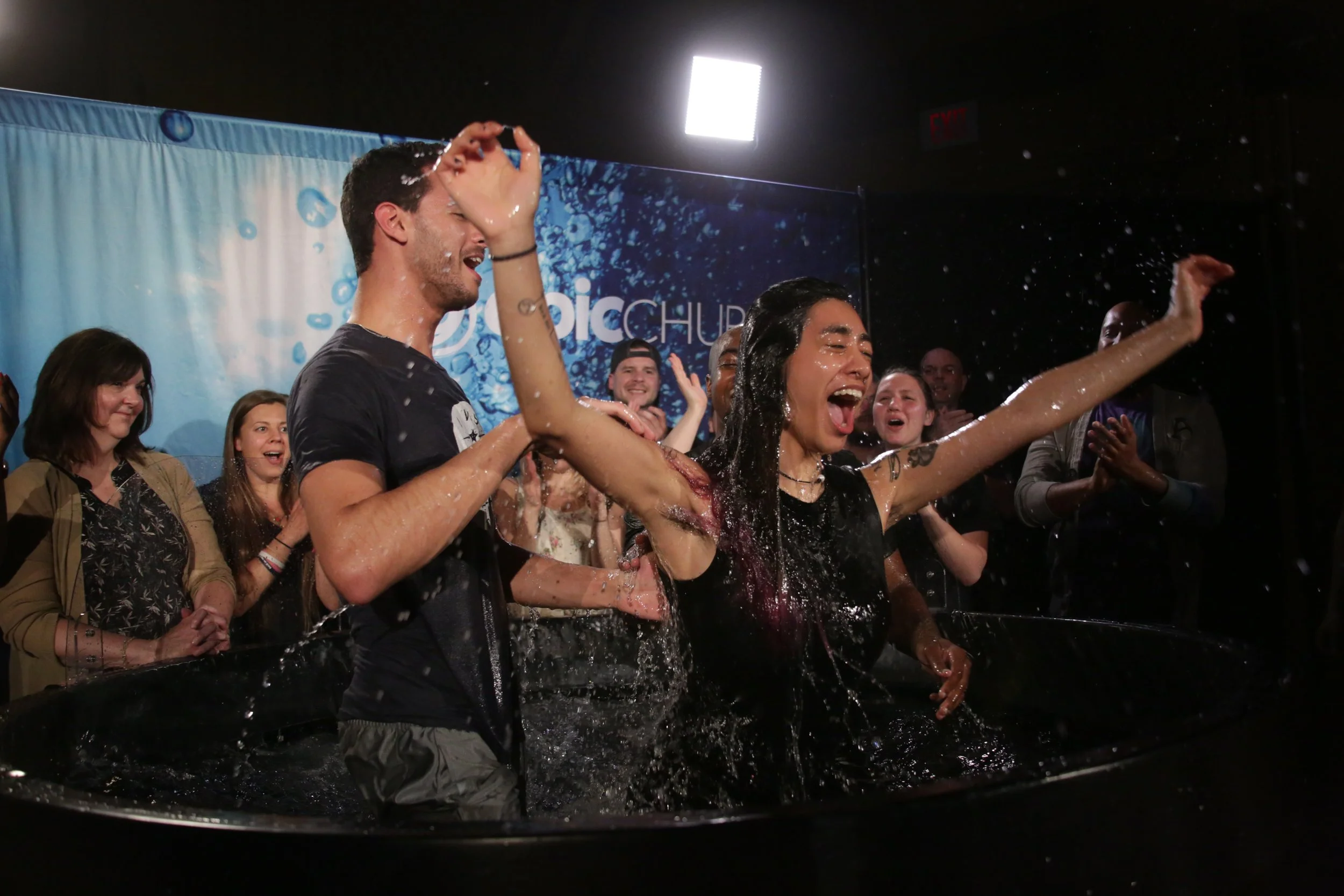 Baptism — Epic Church - Something Different // EVERY PERSON IN THE CITY