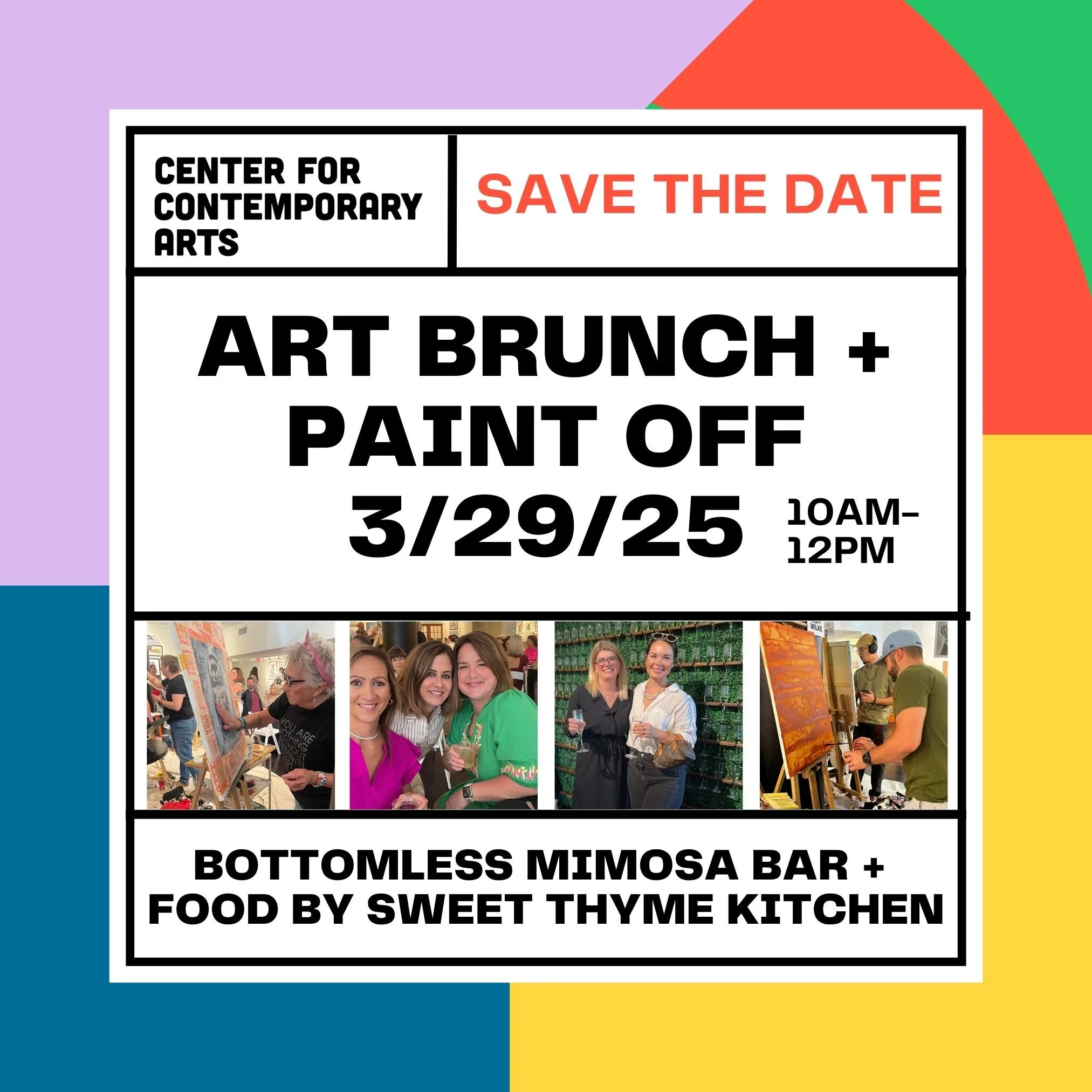 Art Brunch + Paint Off — Center for Contemporary Arts