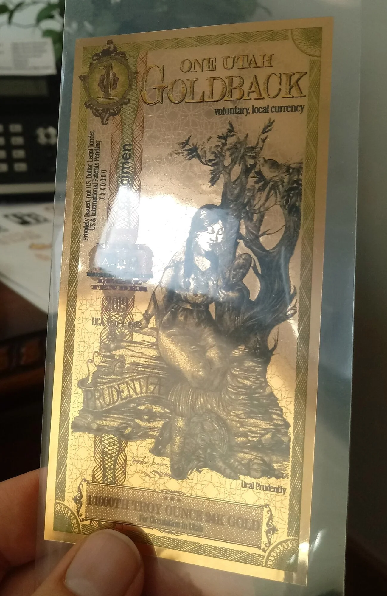 One Goldback — Goldback