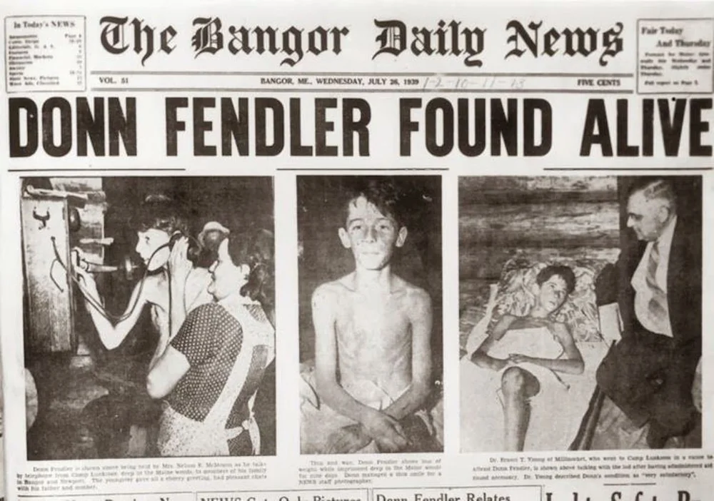 Lost on Katahdin - Donn Fendler Exhibit — Friends of Baxter State Park