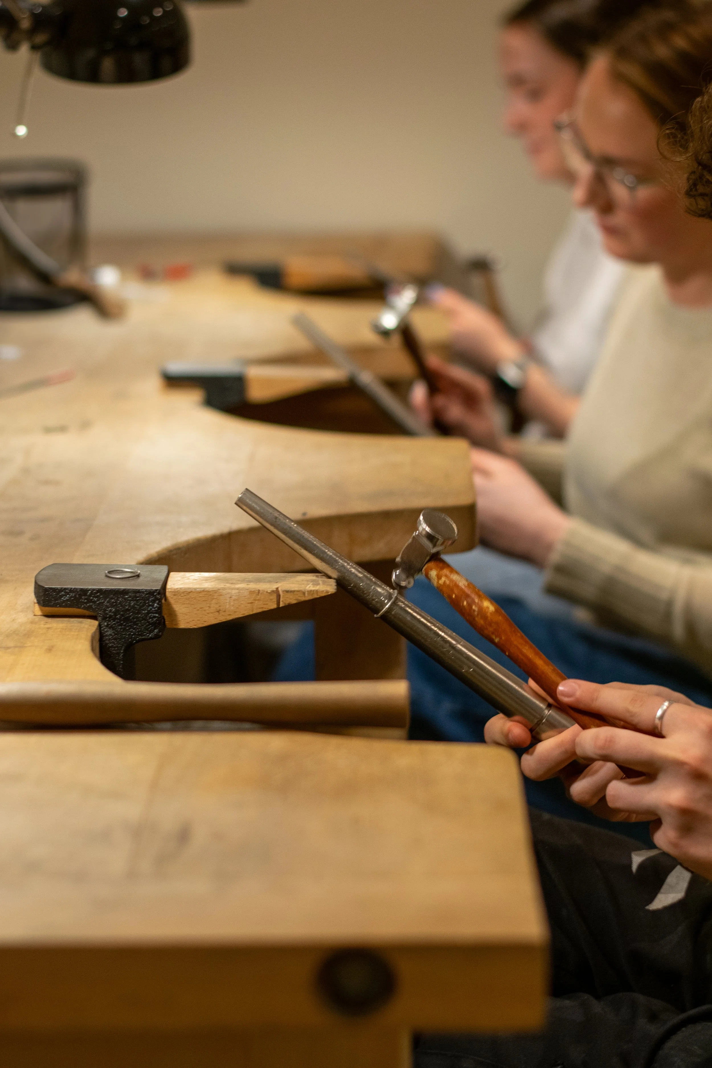Silversmithing classes — Noctua Jewellery & Workshops