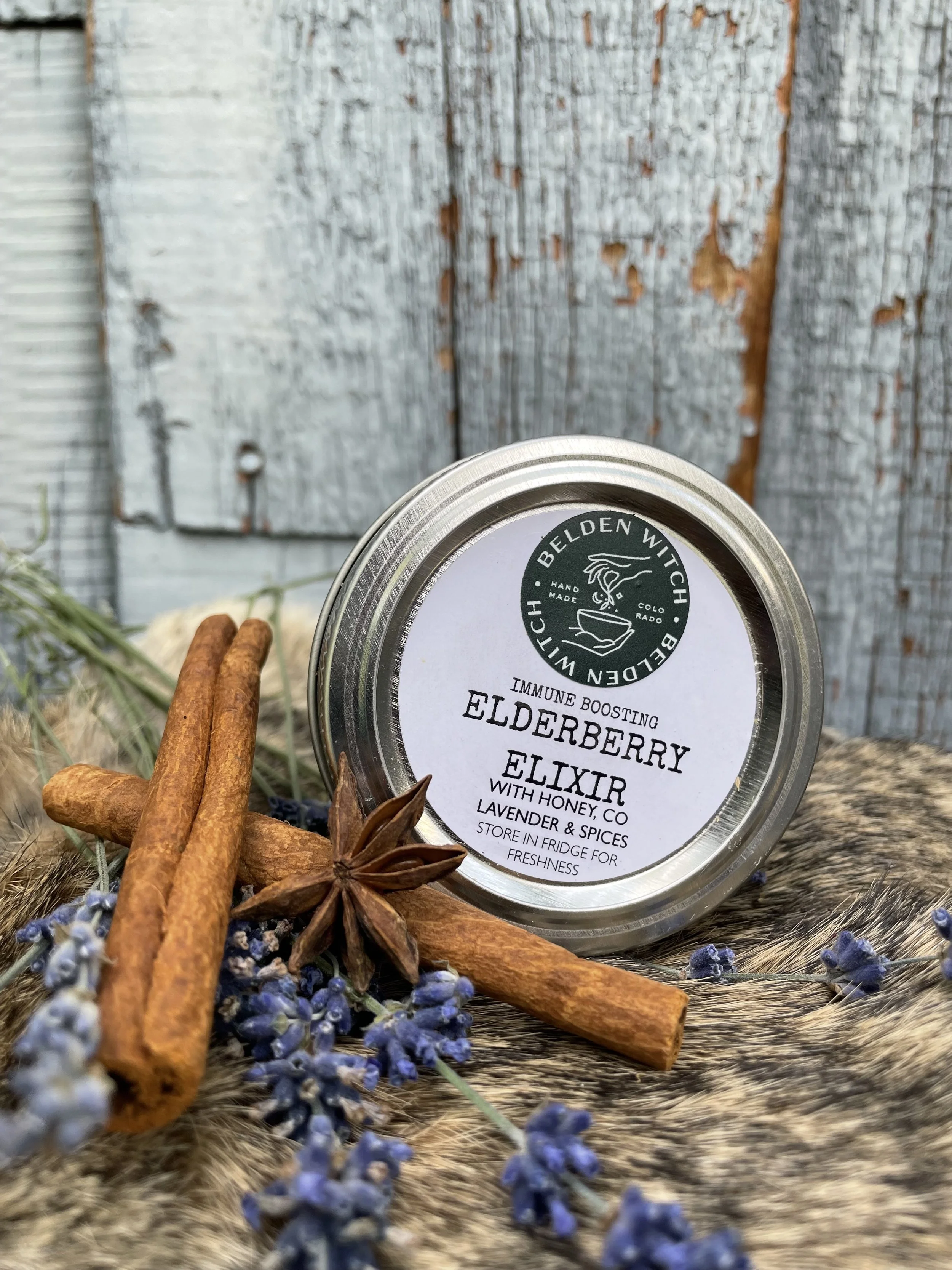 Elderberry Elixir Kit; Family Size — The Belden Witch