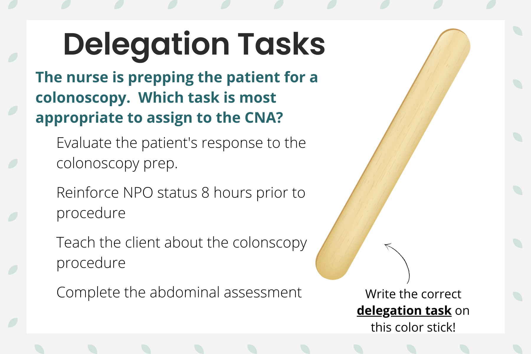 Transform Case Studies into Nursing Prioritization Scenarios — BreakoutRN