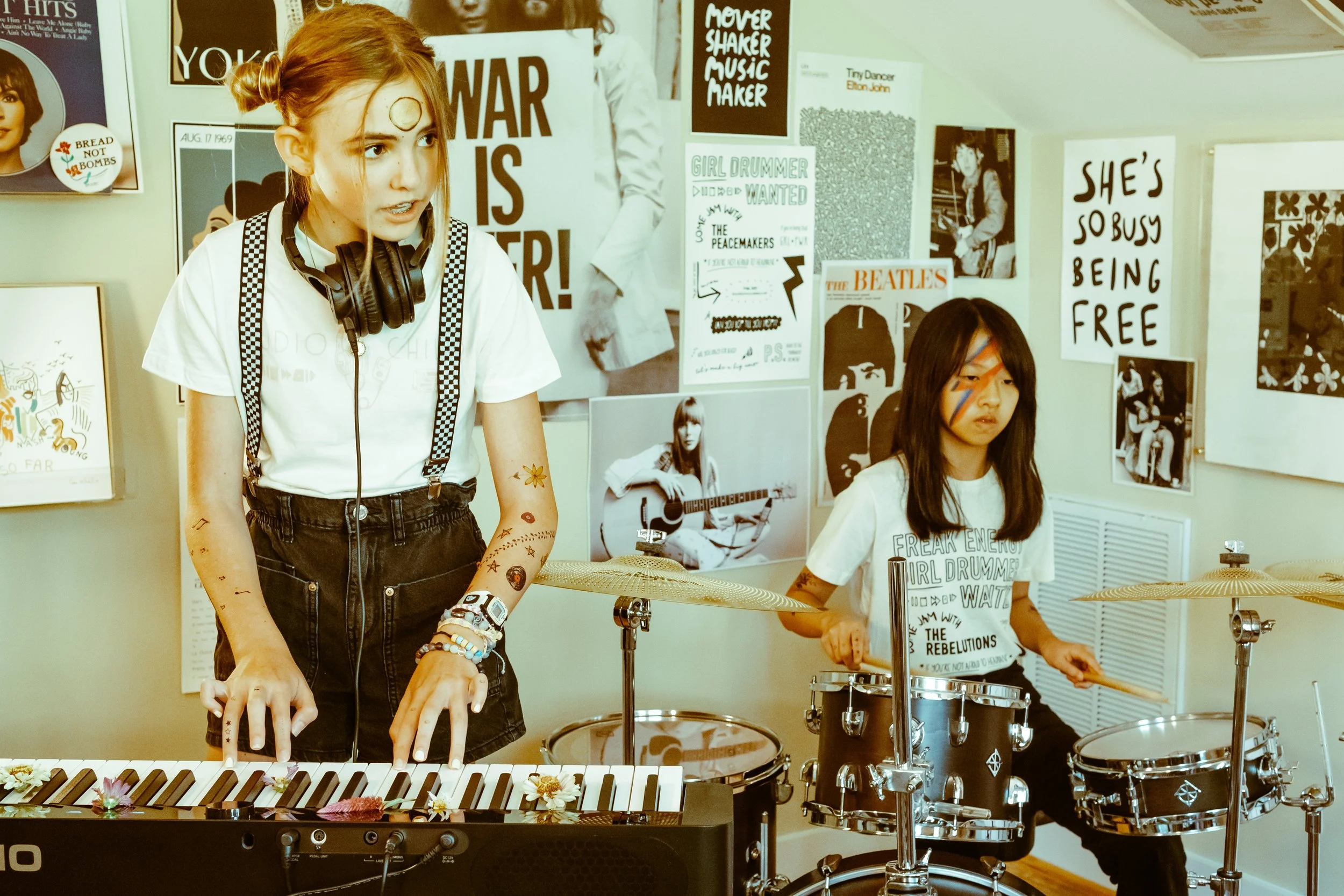 Children's Musical Band Tees — Chuckles and Bleu