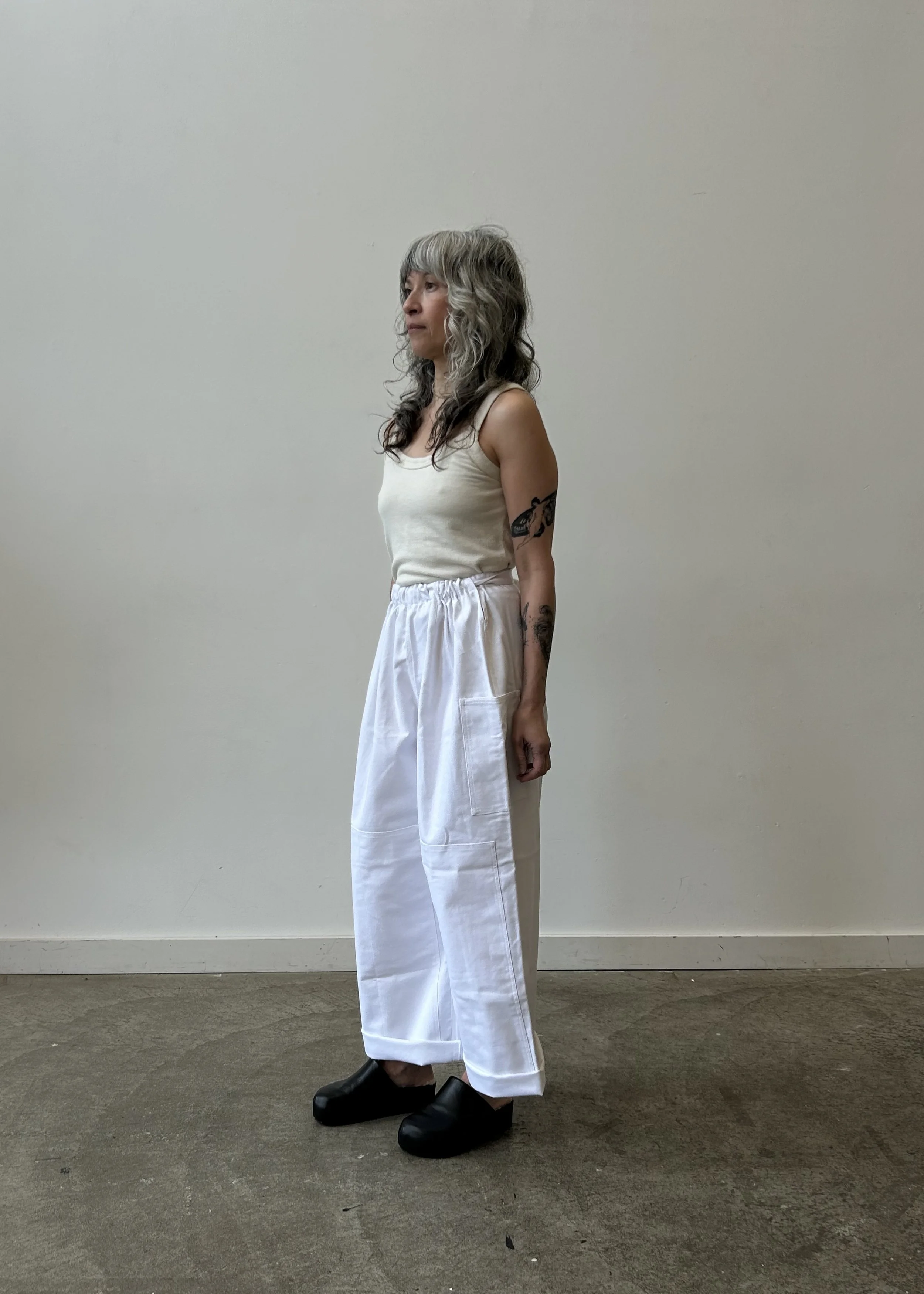 DIGO STUDIO PILAR PANT IN WHITE