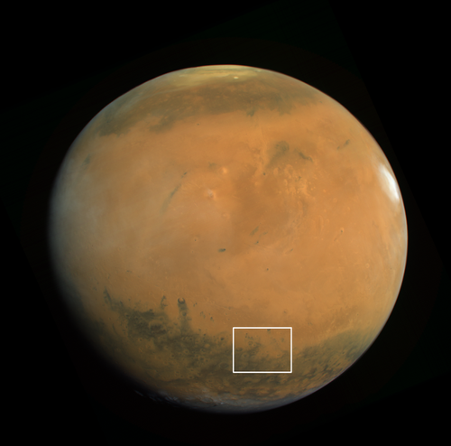 Craters — NYUAD's Mars Atlas: Explore Mars with the Hope Probe