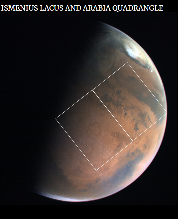 Quadrangles — NYUAD's Mars Atlas: Explore Mars with the Hope Probe