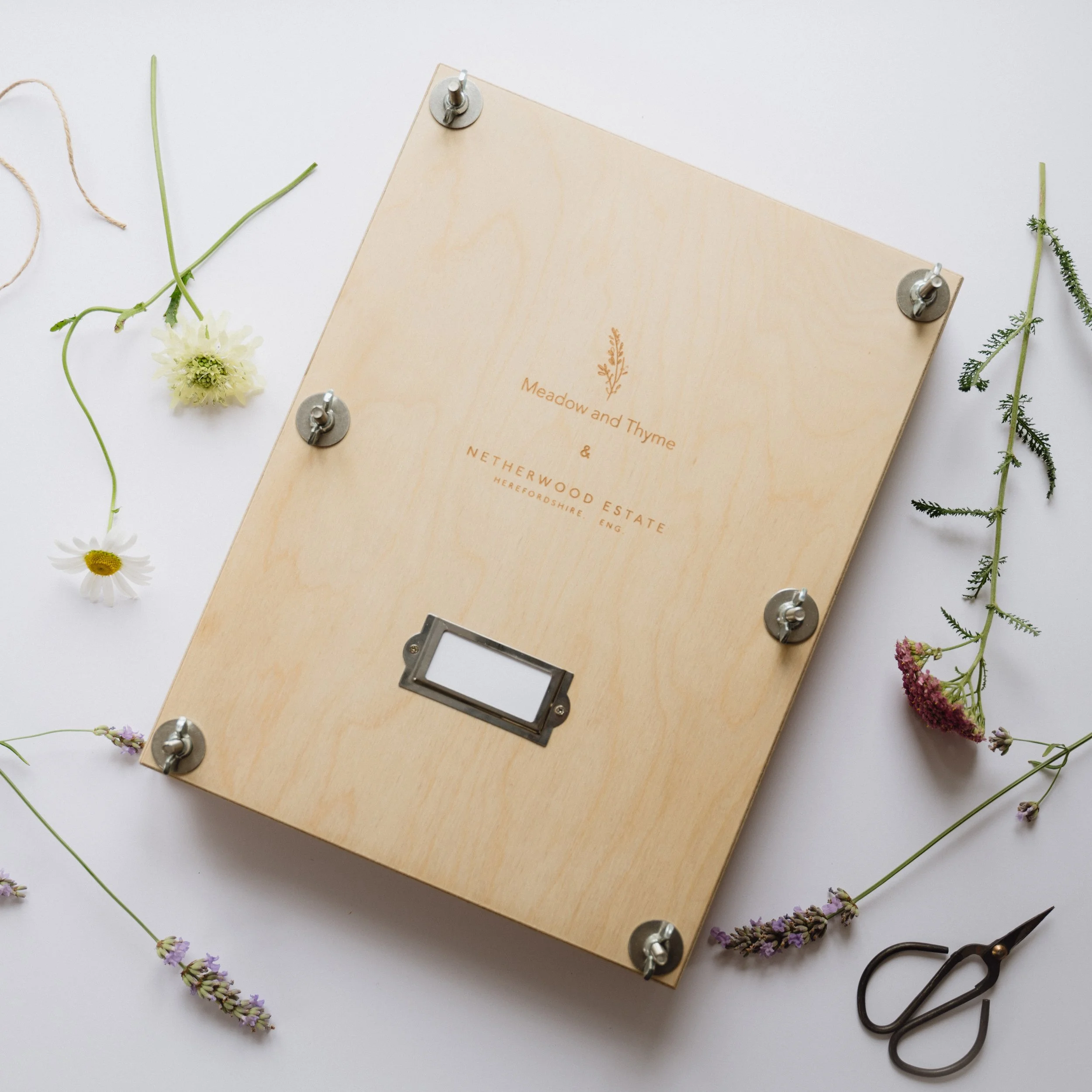 Buy a quality UK made traditional flower press, designed by Sarah ...