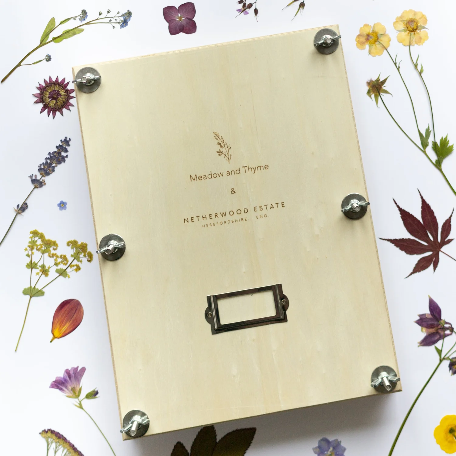 Buy a quality UK made traditional flower press, designed by Sarah ...