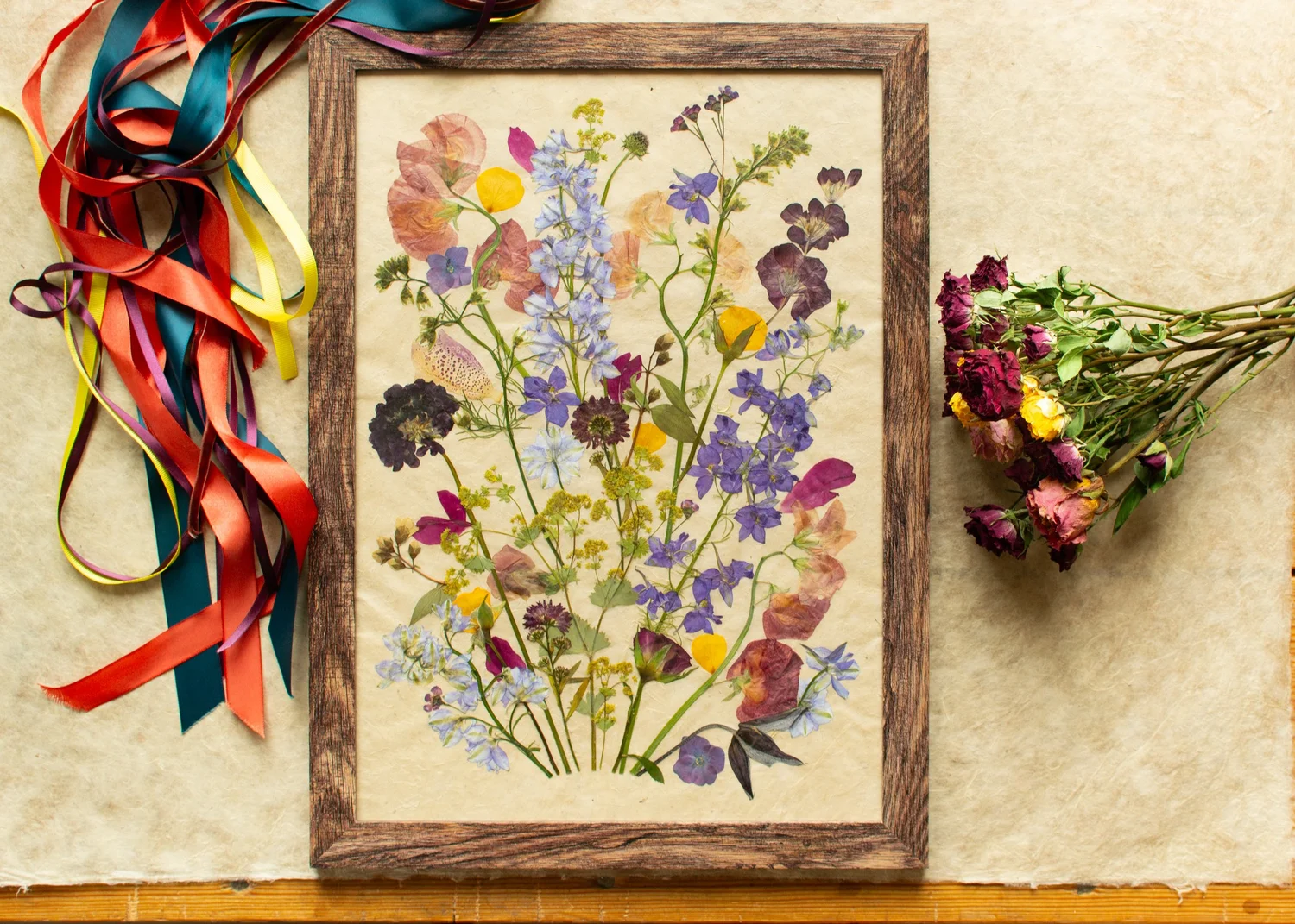 Wedding Flower Preservation by Sarah Holland of Meadow and Thyme