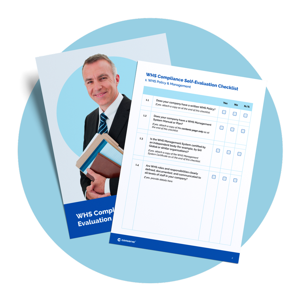 WHS Compliance Self-Evaluation Checklist | Conserve