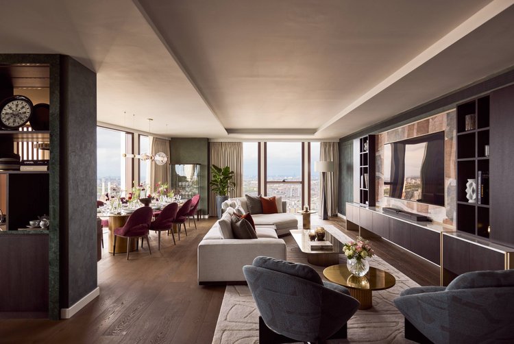 Thames City Sky Collection - Harrods Interior Design — Martyn White UK