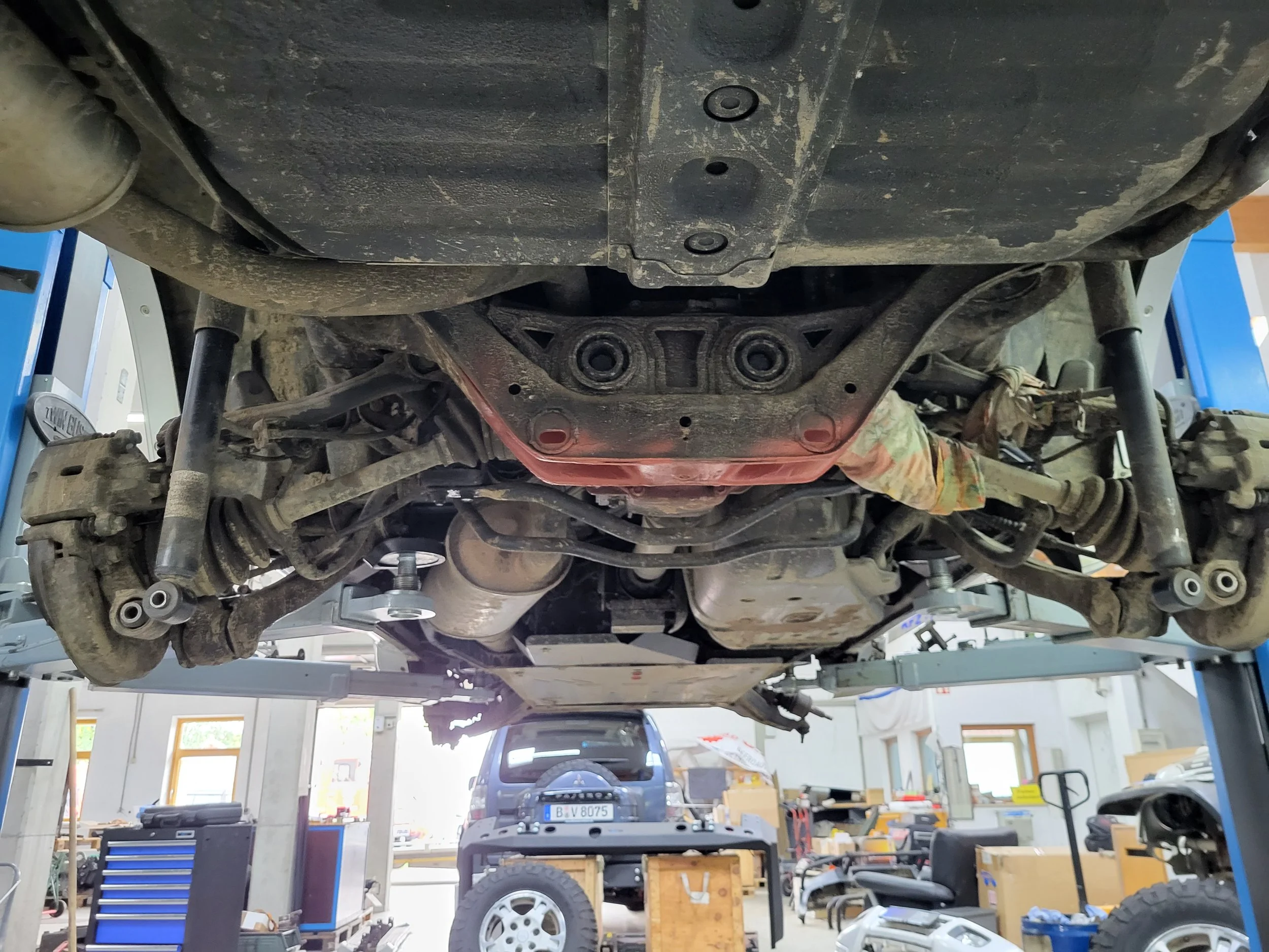 Nissan Patrol Rahmen Y61 Leiterrahmen komplett neu verstärkt ...