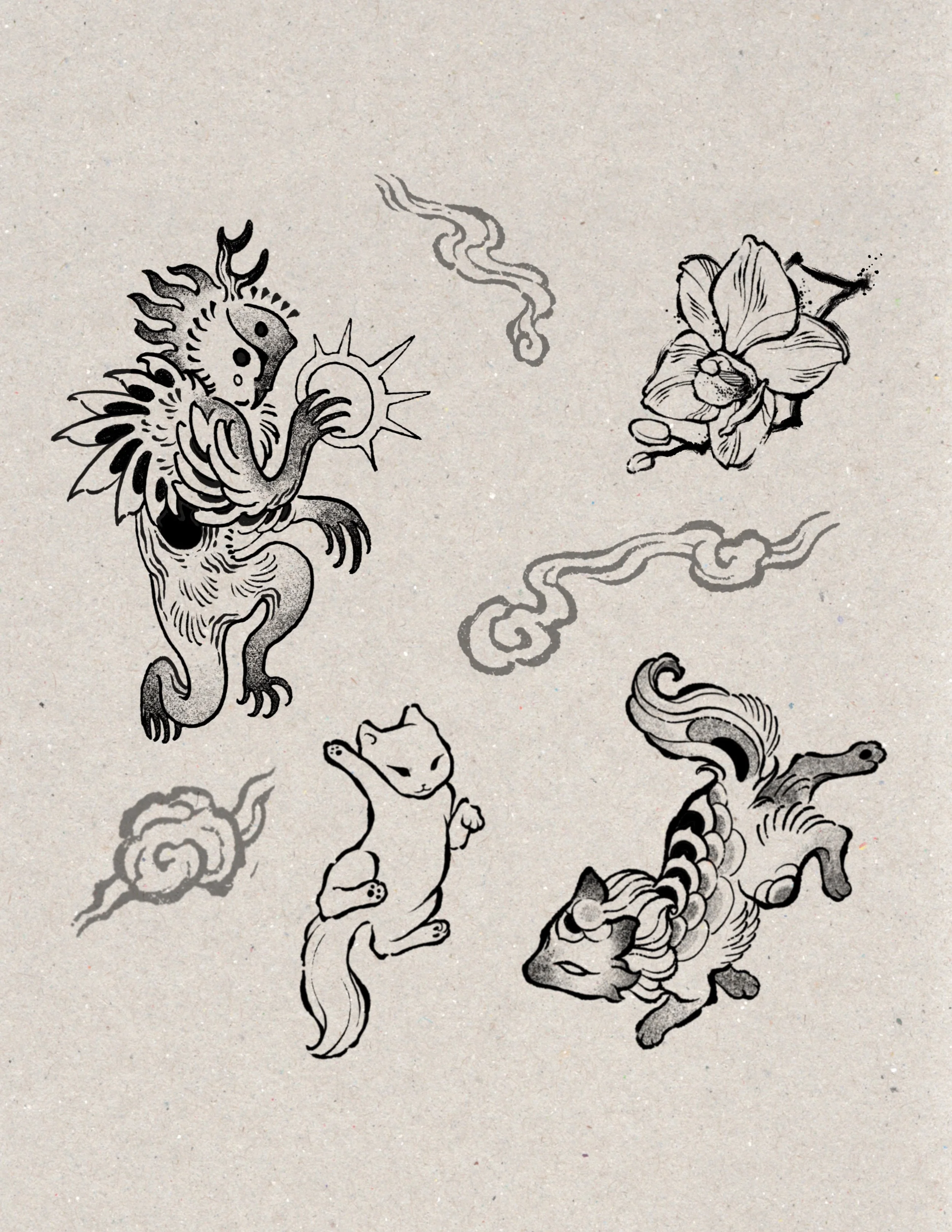 DULF flash sheet — Mandy Tsung
