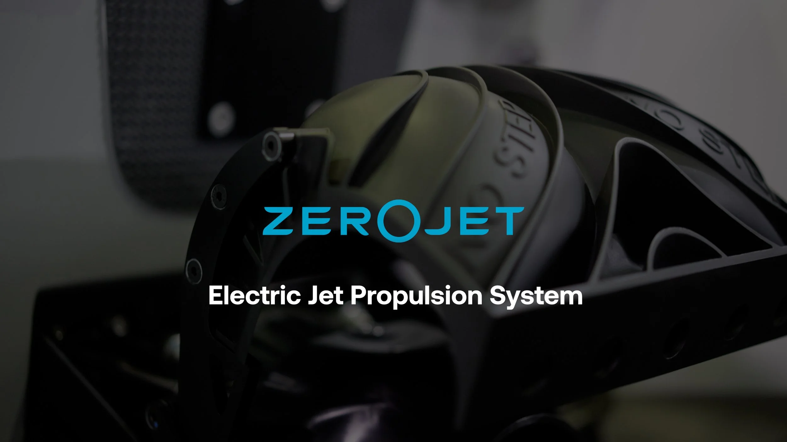 Plug and play electric jet systems for Boat Builders — ZeroJet