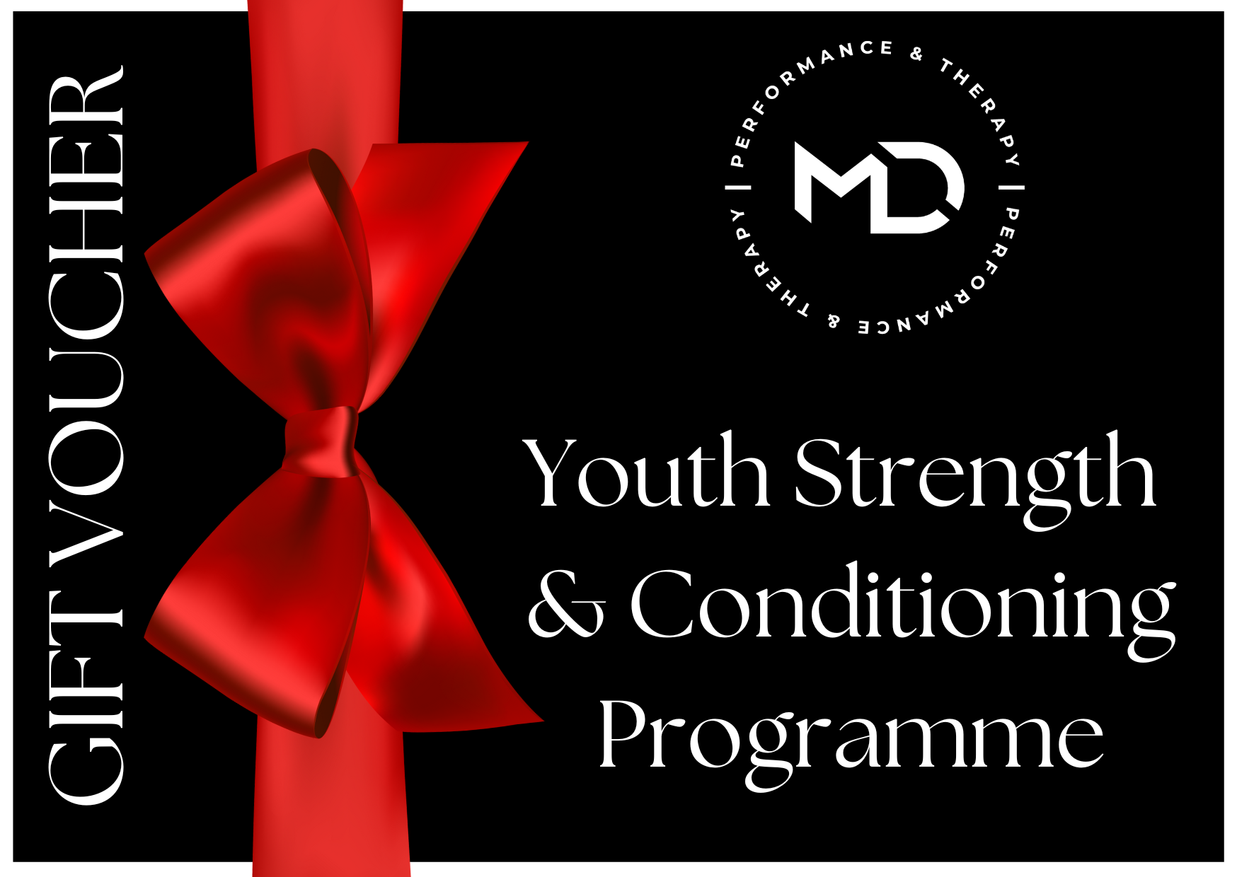 Gift Vouchers Strength & Conditioning — MD Performance & Therapy