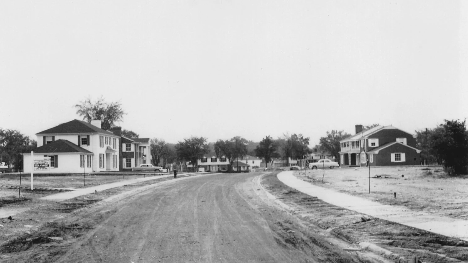 1961 - Bloomfield Village Roads were Paved — Bloomfield Village Roads