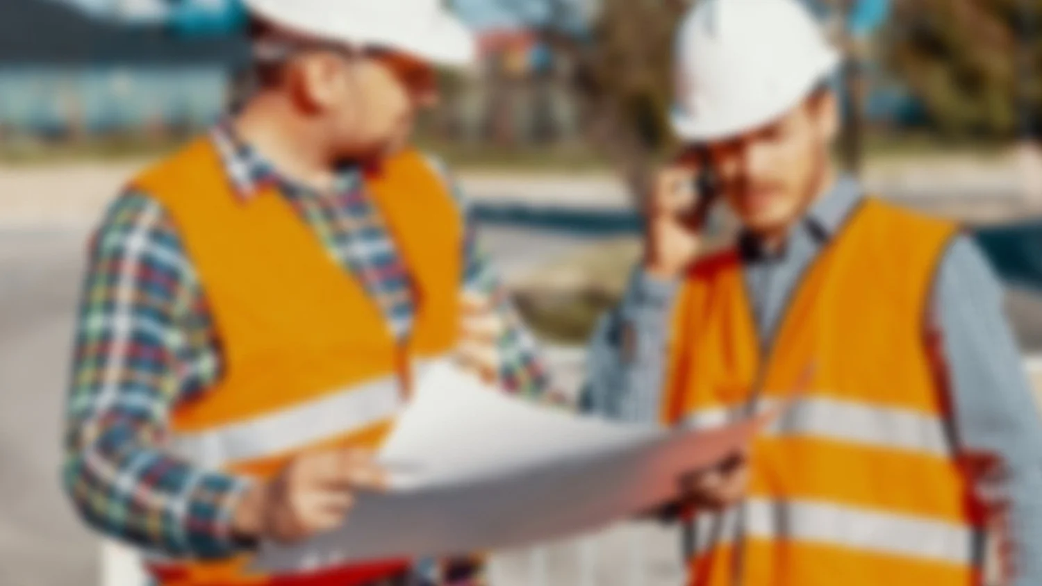 Pink and Blue Section Road Work — Bloomfield Village Roads