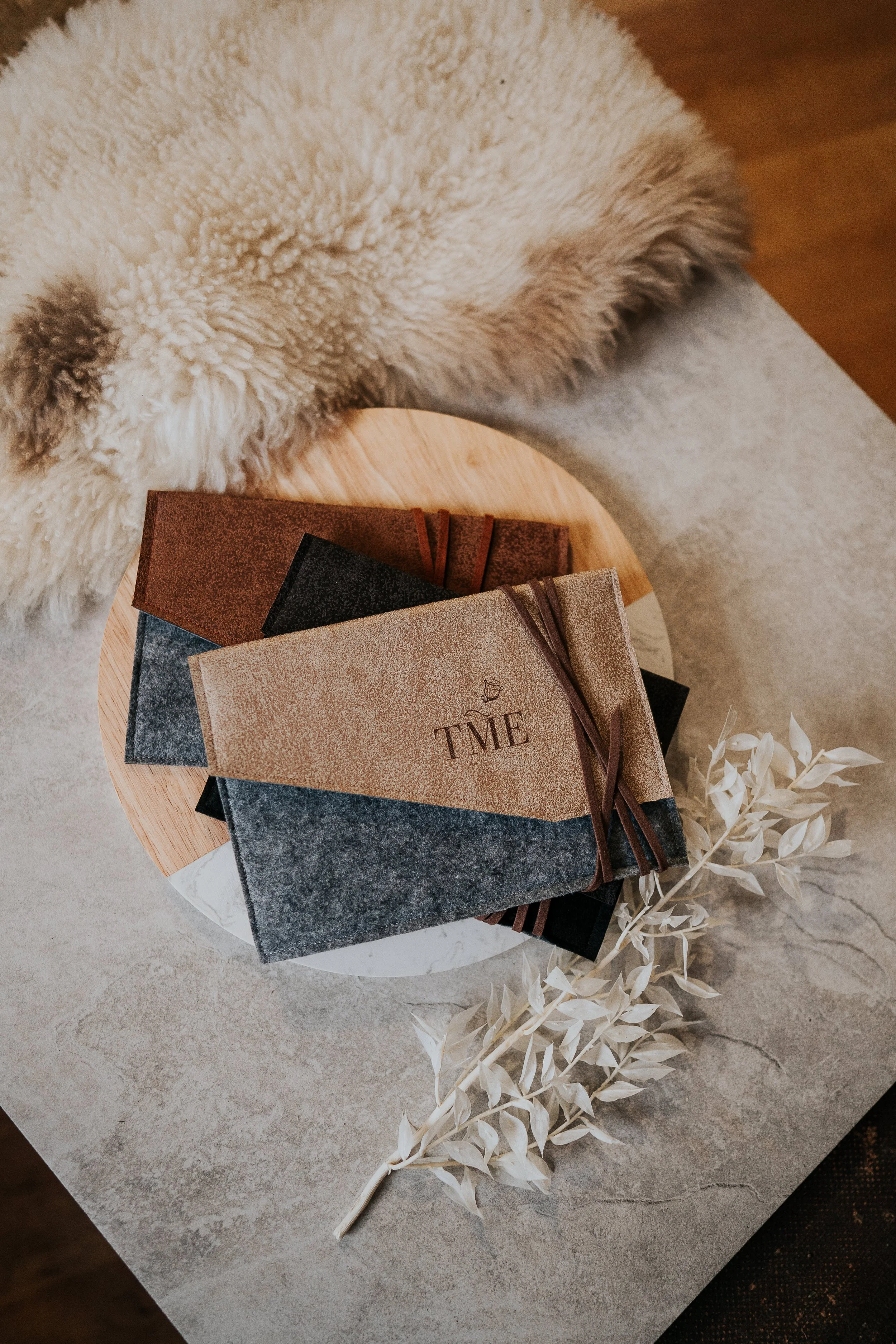 Leather Suede Instax Square Pouch | Layer + Soul