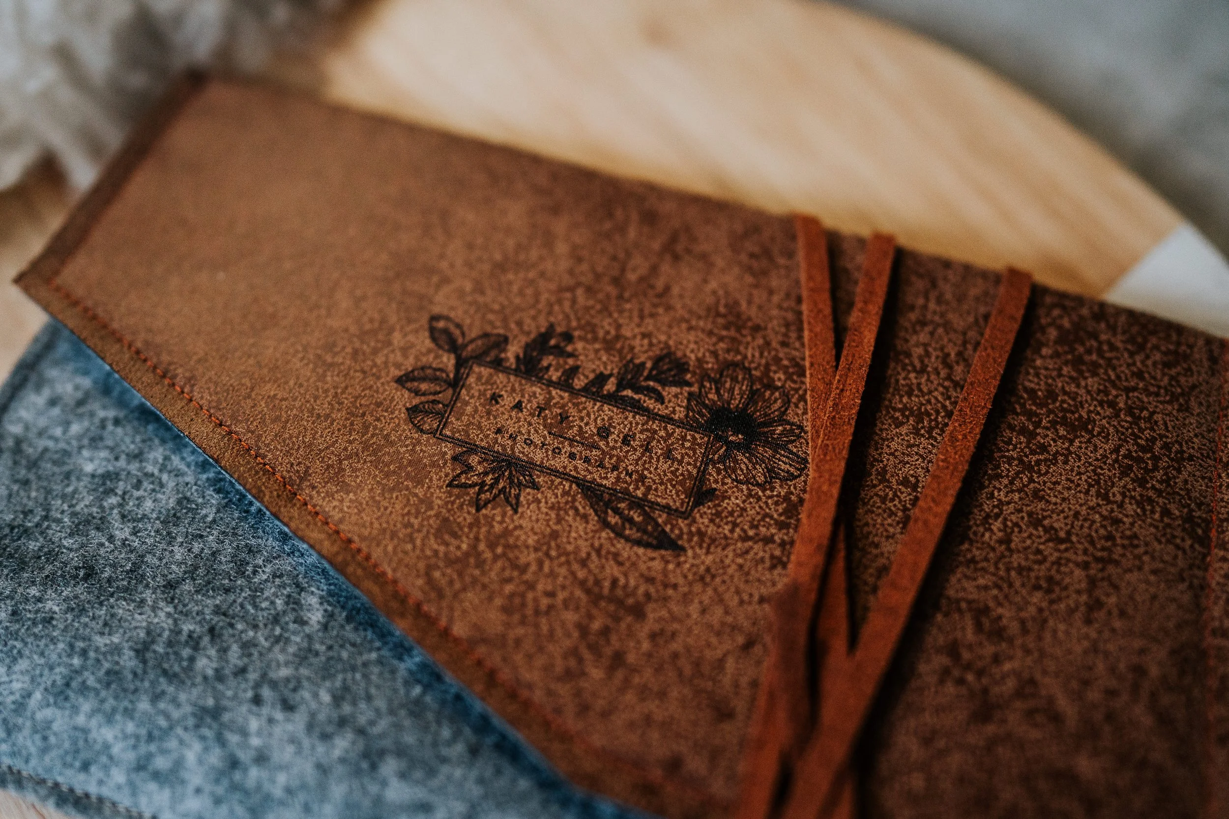 Leather Suede Instax Square Pouch | Layer + Soul