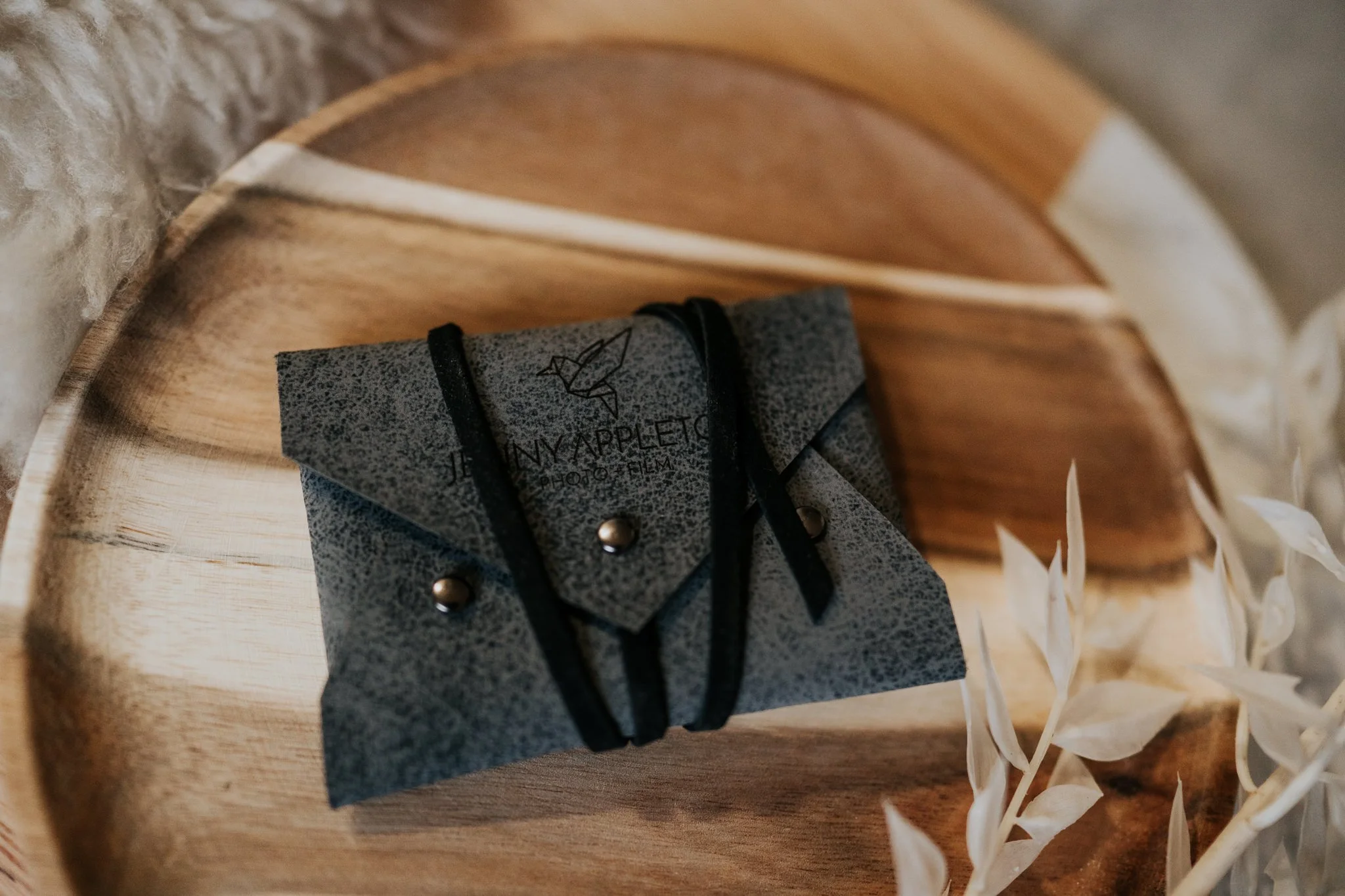 Faux Leather Suede USB Pouch | Layer + Soul